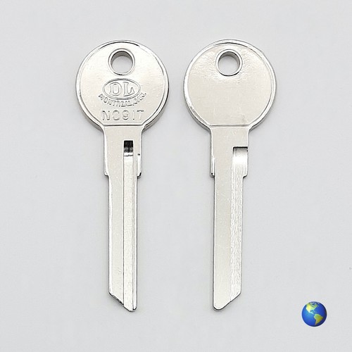 NC91T (1083S) Key Blanks for Various Products by National Cash Register ...