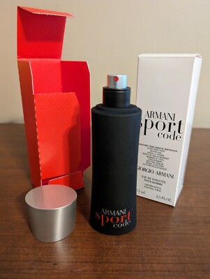GIORGIO ARMANI SPORT CODE 2.5 FL.OZ./e75 ml Eau DE Toilette Fragrance ...