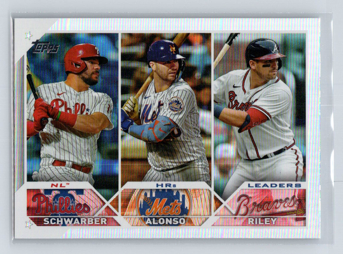 2023 Topps Series 1 - League Leaders Rainbow Foil #178 Pete Alonso ...