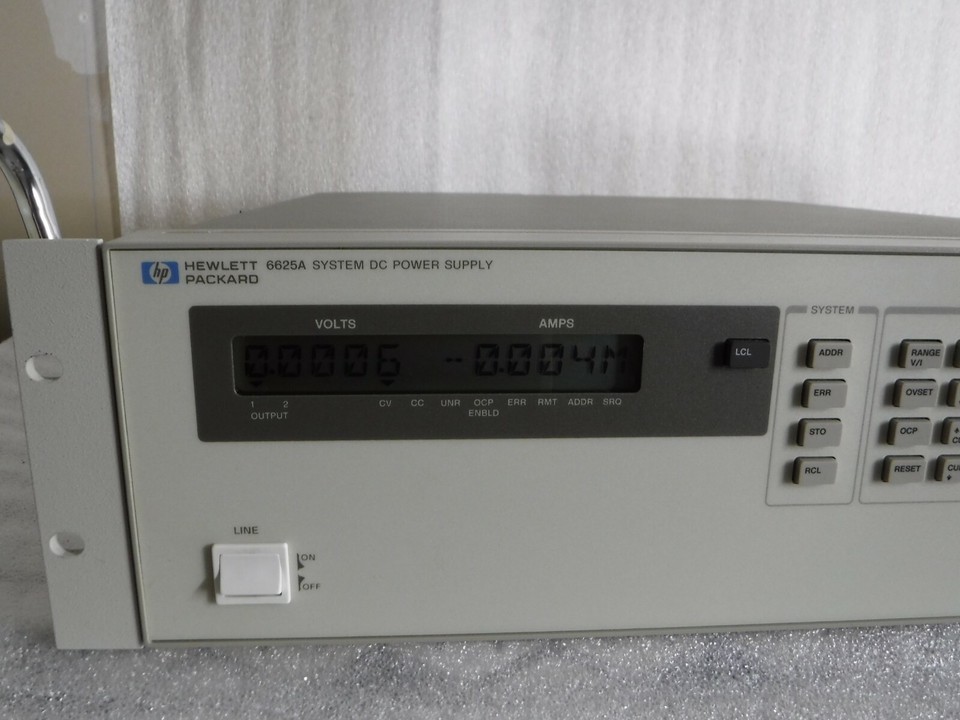 HP SYSTEM DC POWER SUPPLY 6621A | eBay