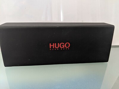 HUGO BOSS EYEGLASSES CASE (CASE ONLY) SIZE 165X60X40 MM AS NEW | eBay