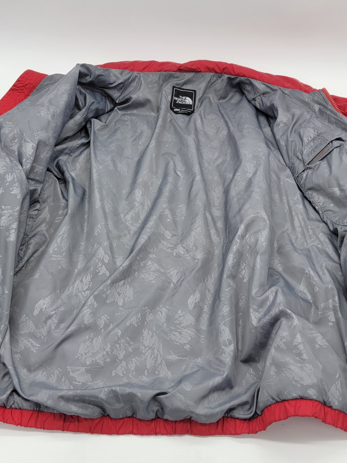 Vintage North Face Lightweight Red Jacket Full-Zip Mens XL | eBay