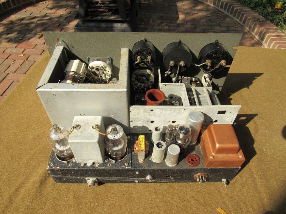 Vintage Home Brew HomeMade HAM Radio Tube Type Transmitter UTC LS-88 ...