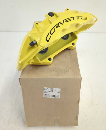 New OEM Genuine GM Front Brake Caliper 2009-2013 Corvette ZR1 Z06 LH 6 ...