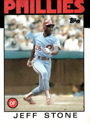 1986 Topps #686 Jeff Stone | eBay