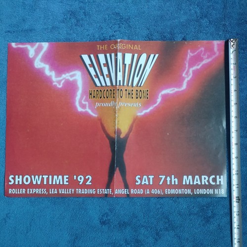 Showtime 92 Rave Flyer, Old Skool Acid House Rave Flyers | eBay UK