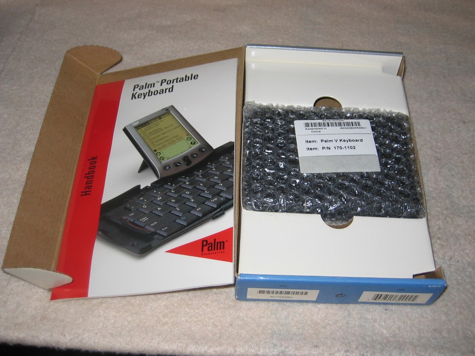 Palm PalmOne Portable Folding Keyboard for Palm V series Loc T3 | eBay