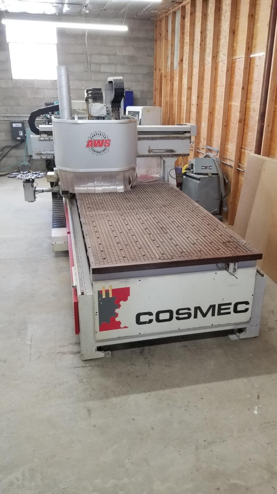 Cosmec (Holzher) Conquest 250 CNC Router - 4x8 bed with vacuum table | eBay