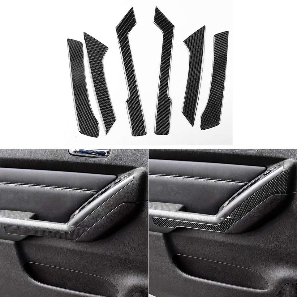 48PCS Carbon Fiber Kits Full Interior Trim Sticker For Hummer H3 06-10 ...