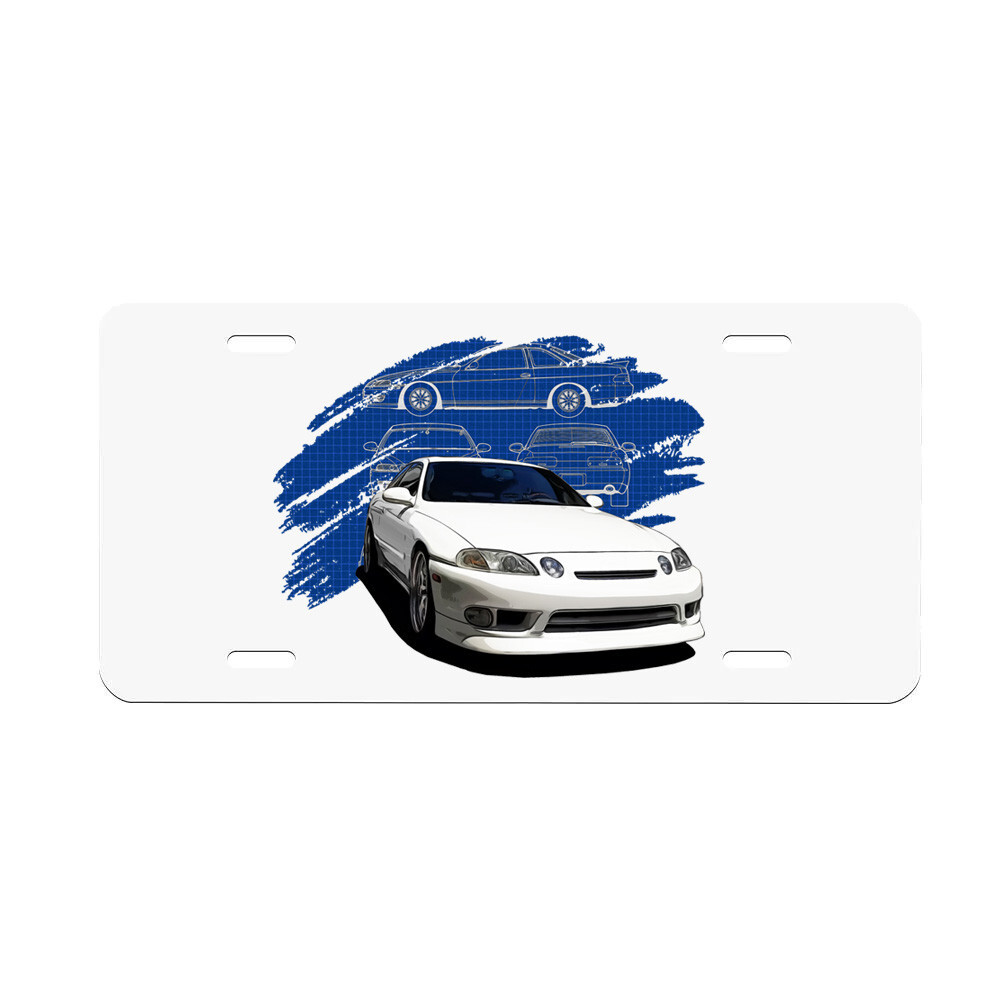 Blue Print SC300 SC400 Soarer License Plate Wall Art Sign JDM Man Cave ...