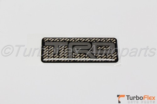 Toyota TRD Emblem Decal Genuine OEM PTR26-17640 | eBay