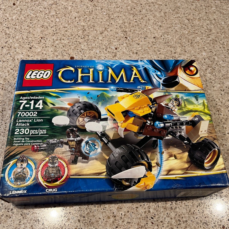 LEGO LEGENDS OF CHIMA: Lennox' Lion Attack AND Lavertus’Twin Blade ...