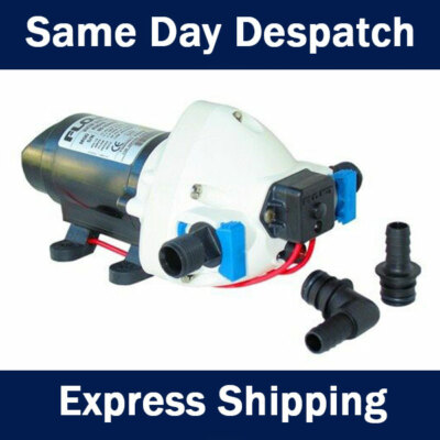 NEW Flojet Water Pump Marine Caravan Triplex 11 L/Min 12 volt FJ100 ...