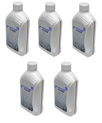 NEW Set of 5 Lifeguard Automatic Transmission Fluid S671090255 OEM ZF ...
