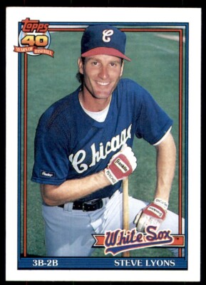 1991 Topps Baseball #612 Steve Lyons | eBay