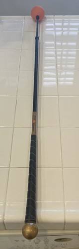Orange Whip Gold Mid-Size Golf Swing Trainer 43" | eBay