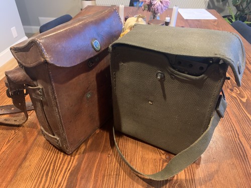 Two US Army Signal Corps Military Field Phone Telephones WW2 WWII | eBay