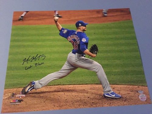 Mike Montgomery Autographed Signed 16X20 Photo W / Last Pitch ...