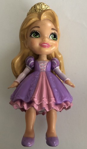 Disney Princess Doll Mini Rapunzel Poseable Figure Sparkle Collection ...