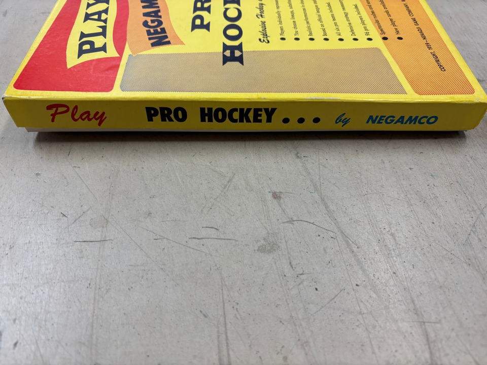 Vintage Negamco Board Game Pro Hockey, 1975 Brand New | eBay