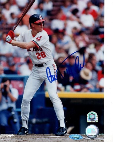 CORY SNYDER CLEVELAND INDIANS MLB HOLOGRAM SIGNED AUTOGRAPHED 8x10 ...