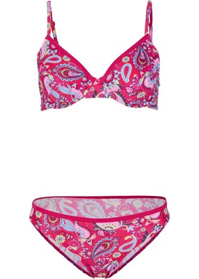 2-tgl. Bügel Bikini Gr. 36 Fuchsia Pink Damen-Bademode Badeanzug ...
