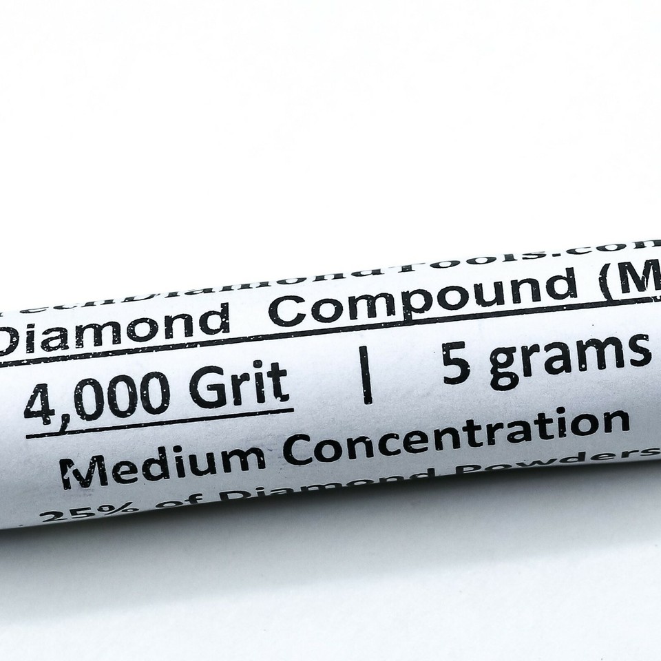 Diamond Paste Compound Polishing Lapidary 5 Gram 200.000 to 400 Grit (M ...