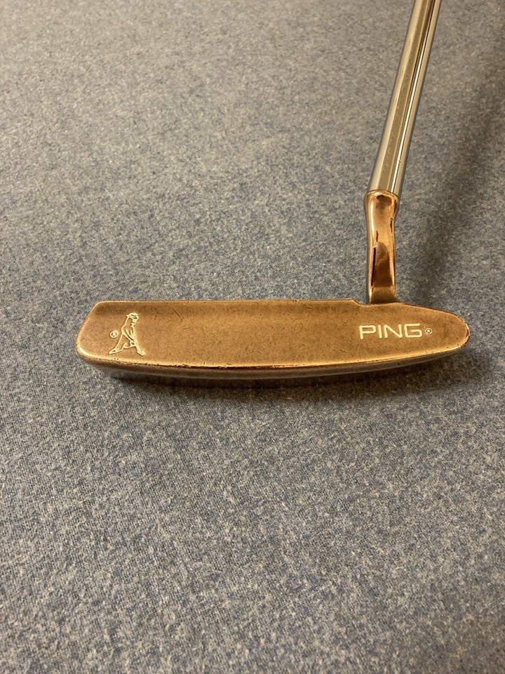 Vintage Ping Beryllium Copper Anser 4 Putter-34"-RH-Good Condition! | eBay