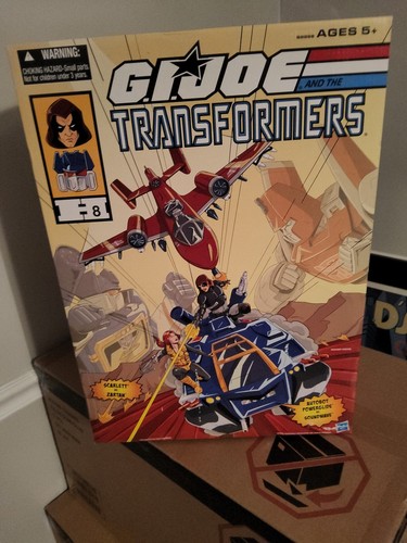 2016 SDCC GI Joe and Transformers #8 Scarlett, Zartan, Powerglide ...