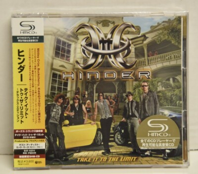 HINDER - Take It To The Limit CD+DVD - SHM-CD - Japan - 2009 - New ...