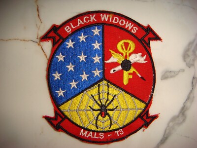 USMC MARINE AVIATION LOGISTICS SQ MALS-13 BLACK WIDOWS, VIETNAM WAR ...