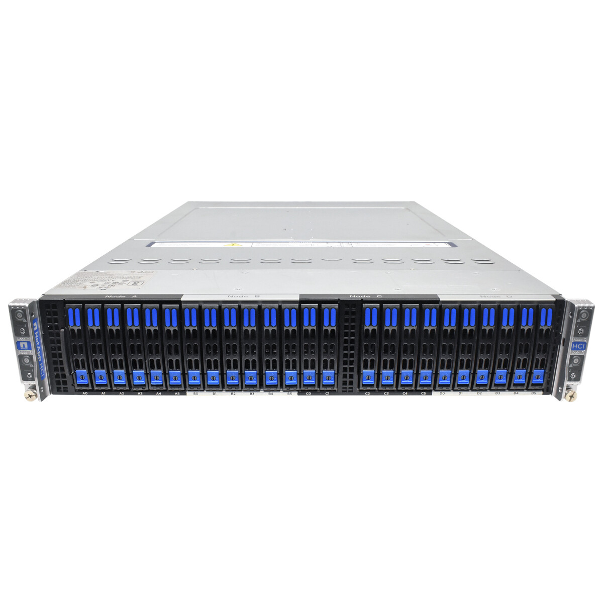 NetApp HCI Supermicro 4 Node Server NAF-1701 2xNode X10DRT-B+NA011 no ...