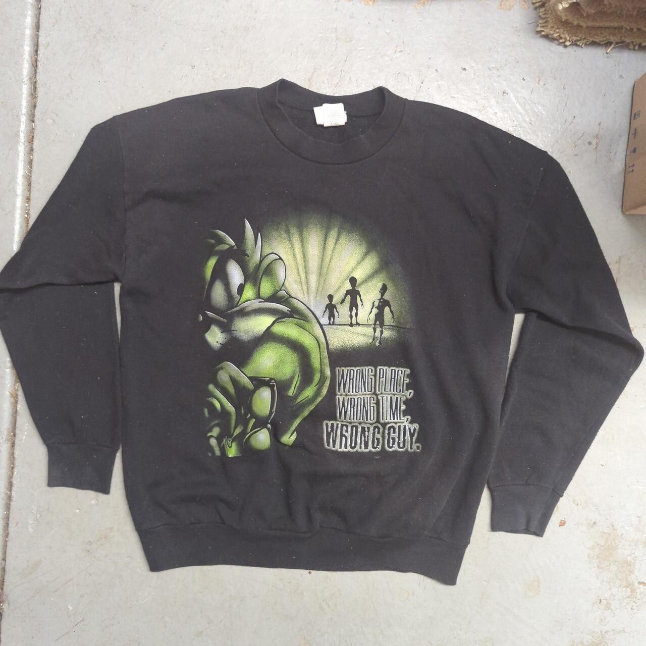 VINTAGE LOONEY TOONS TAZMANIAN DEVIL SWEATER, MENS XL - Gem