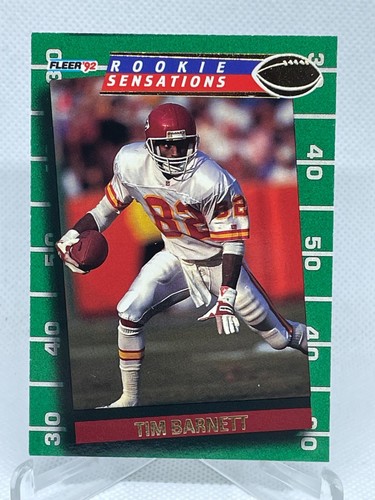 Tim Barnett 1992 Fleer Rookie Sensations #12 Rookie Card RC | eBay