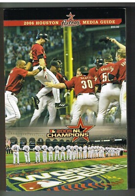 2006 Houston Astros Baseball MLB Media GUIDE | eBay