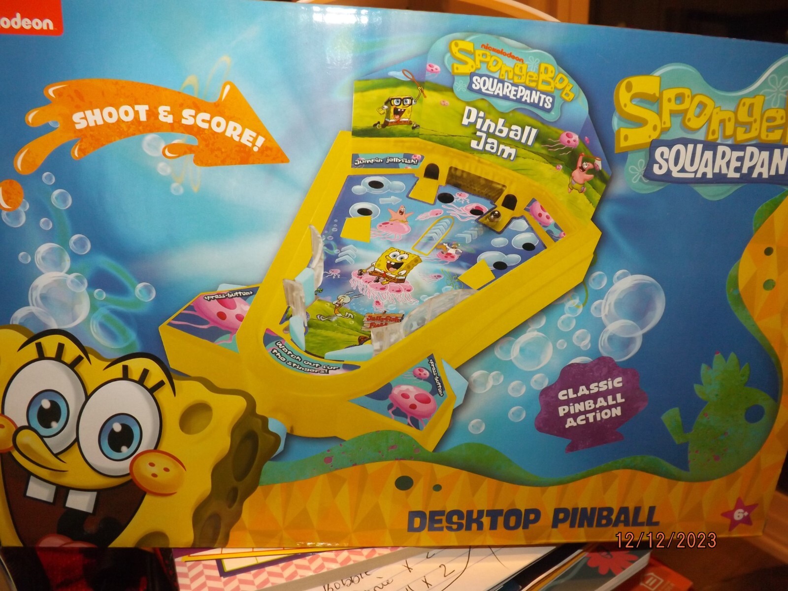 SpongeBob SquarePants DeskTop Pinball--Brand New | eBay