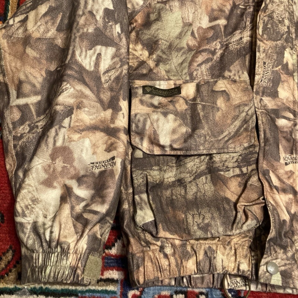 Columbia Realtree Jacket Men Size M Hunting Advantage Max-4 Camo HD ...