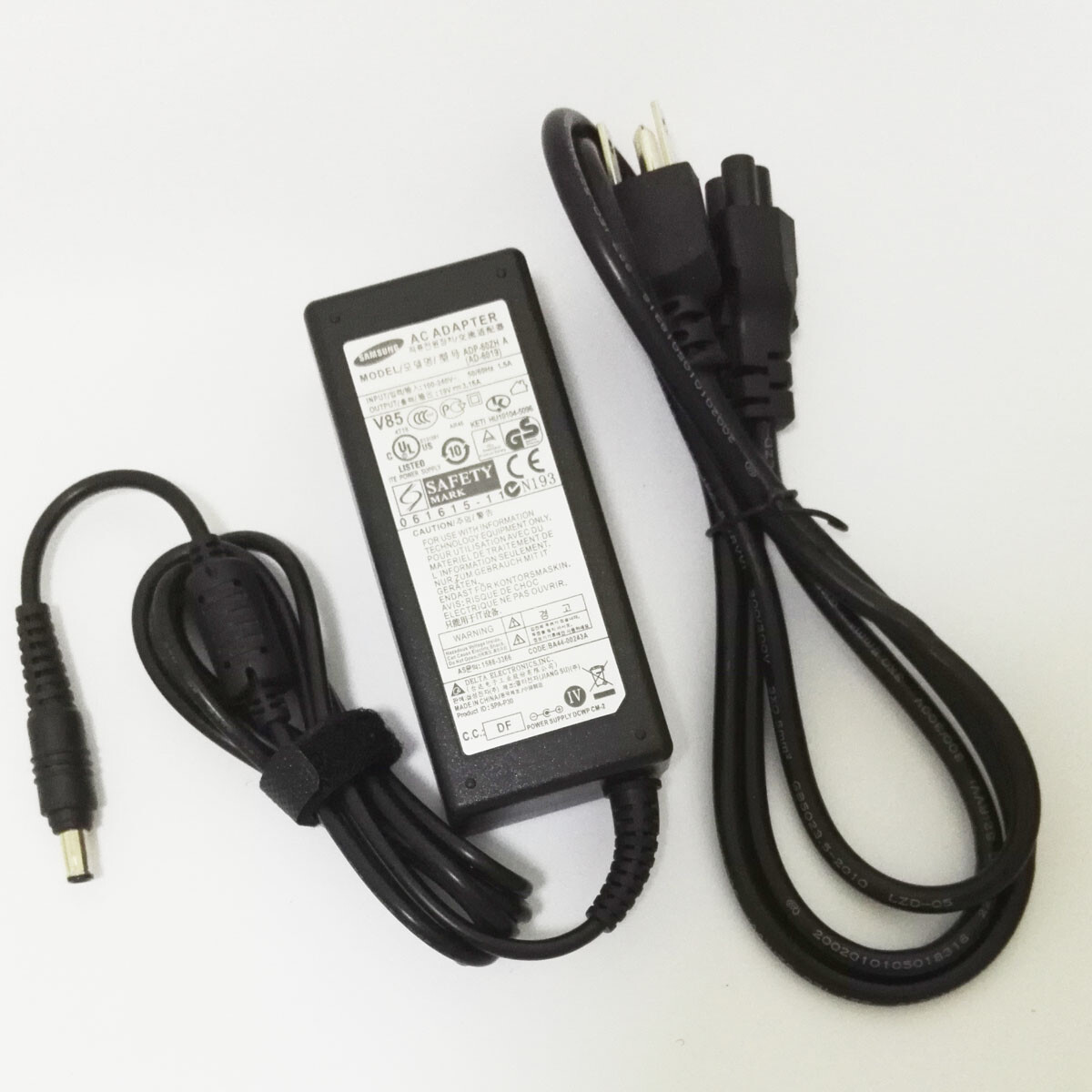 Original AC Adapter Charger For Samsung NP-SF410 NP-SF411 NP-RC410 19V ...