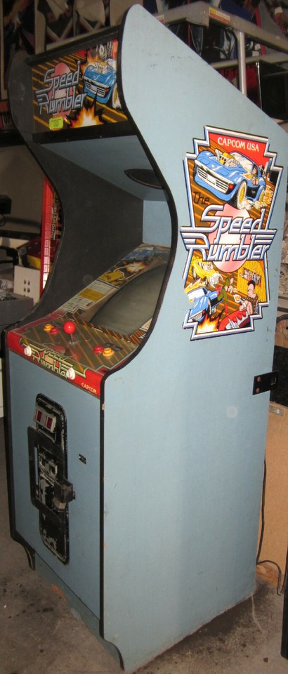 SPEED RUMBLER ARCADE MACHINE by CAPCOM (Excellent Condition) *RARE* | eBay