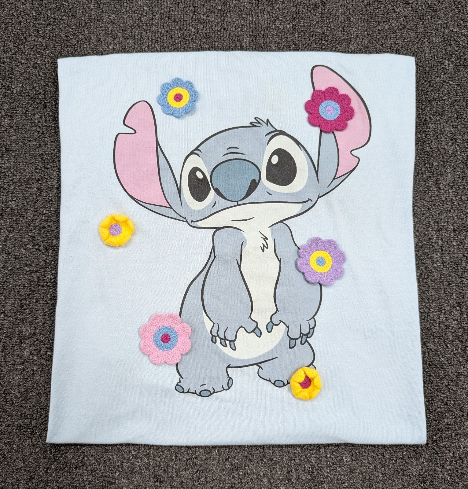Disney Lili & Stitch Women’s Stitch with Crochet Flow… - Gem