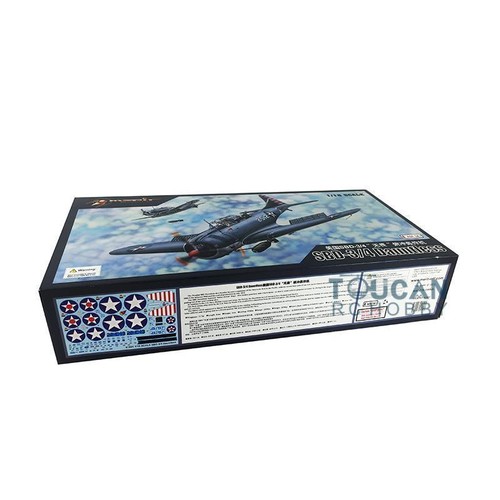 Trumpeter 61801 1/18 SBD-3/4 Dauntless Dive Bomber Airplane Aircraft ...