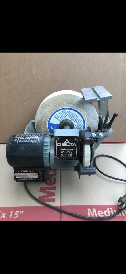 Delta Universal Wet Dry Sharpener Grinder Tool Model 23-700 Knife ...