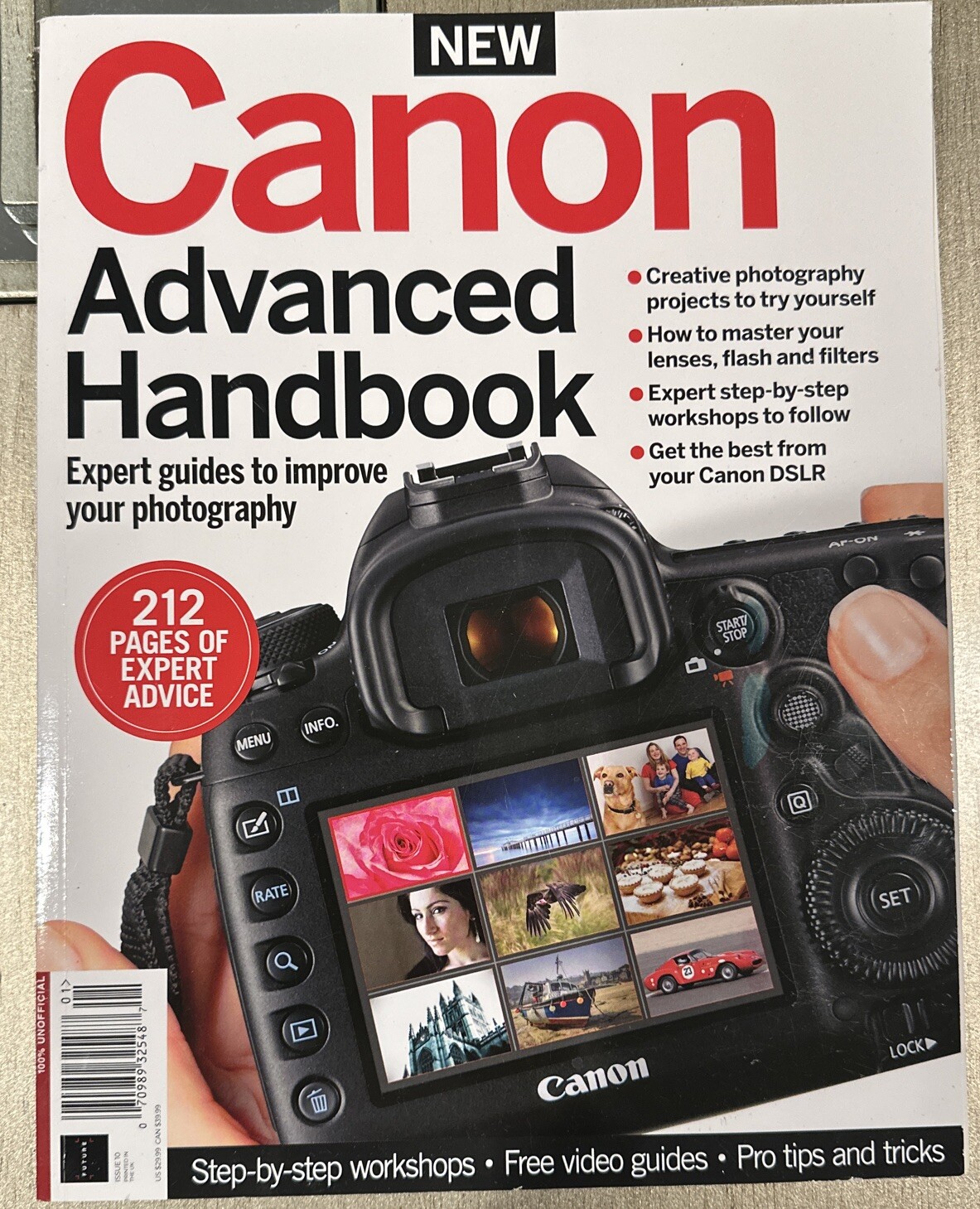 CANON ADVANCED HANDBOOK Magazine IMPROVE YOUR PHOTOGRAPHY Issue 10 | eBay