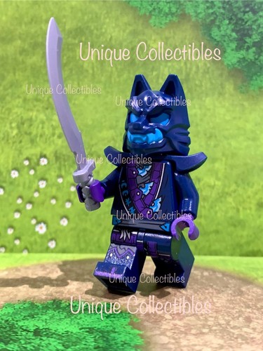 LEGO Minifigure Ninjago Wolf Mask Warrior w/ Sword Dragons Rising ...