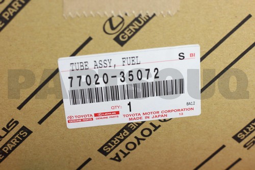 7702035072 Genuine Toyota TUBE ASSY, FUEL SUCTION W/PUMP & GAGE | eBay