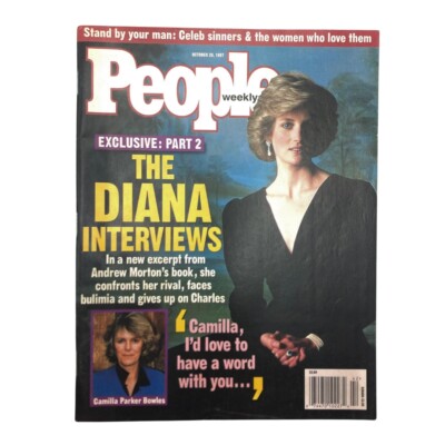 People Weekly Magazine October 20 1997 The Diana Interviews Part 2 No ...