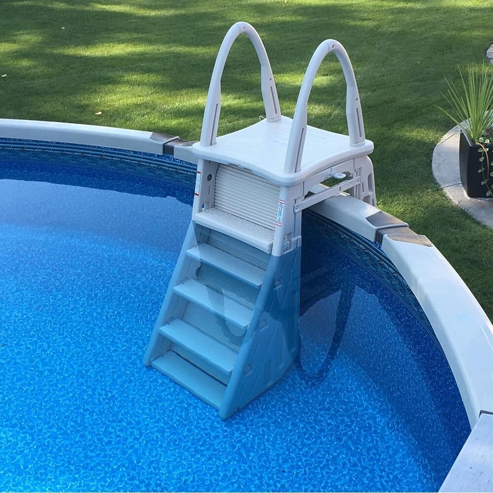Confer Plastics 7200 Roll Guard A-Frame Above Ground Swimming Pool ...