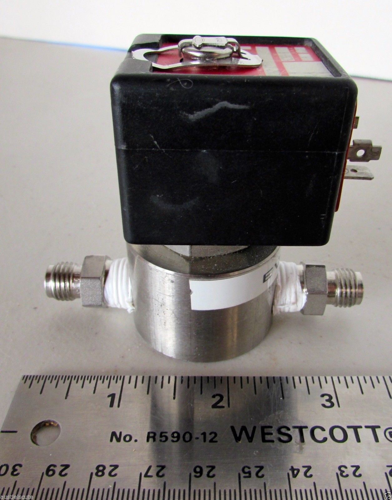 Asco Redhat Stainless 24VDC Solenoid Valve SC B262 C7 Water Air Oil 1/4 ...