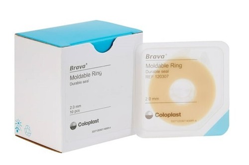 Coloplast Brava Moldable Ostomy Ring Durable Seal 2.0 mm thick, 2 in ...