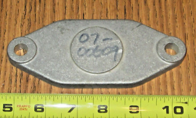 PACCAR RADIATOR TANK COVER PLATE 07-00609 CAST ALUMINUM | eBay